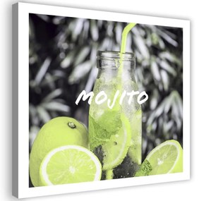 Obraz na plátně Mojito Drink Lime - 40x40 cm