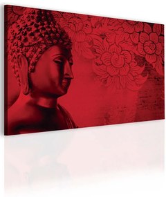 Obraz Buddha červený Velikost (šířka x výška): 120x90 cm