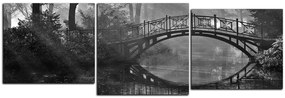 Obraz na plátně - Starý most - panoráma 5139QE (90x30 cm)