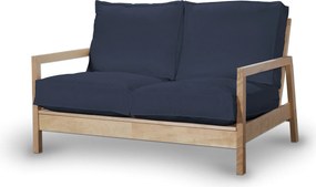 Potah na pohovku IKEA  Lillberg 2-místná nerozkládací barva tmavě modrá látka sametová