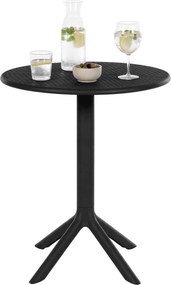 Stůl Lacota kulatý 60 cm – černá