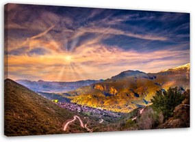 Obraz na plátně Horská krajina Příroda - 120x80 cm