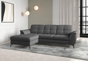 XXXLutz ROHOVÁ SEDAČKA, textil, tmavě šedá Sit & More - Sedací soupravy - 000144013354