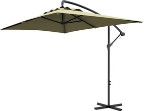 Outsunny Eccentrický slunečník 294x193 cm s křížovým stojanem a klikou, voděodolný, UV ochrana pro terasu a patio | Aosom