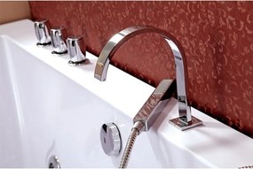 Terra Hydromasážní vana RAMONA 640H 180x90 s ohřevem vody