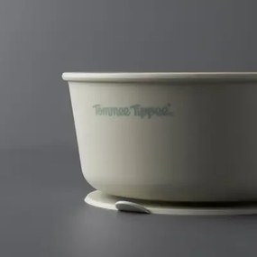 Tommee Tippee Silikonová mistička s přísavkou a lžičkou zelená