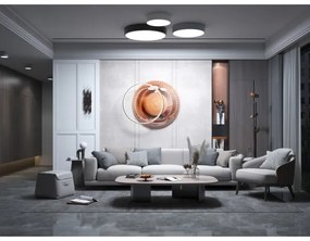 Immax NEO 07201L-LED Stmívatelné stropní svítidlo RONDATE 28W/230V černá Tuya+DO