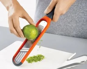 Joseph Joseph Handi-Grate - Struhadlo s plátkovačem oranžová