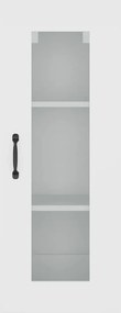 vidaXL Závěsná nástěnná skříňka 34,5 x 34 x 90 cm [812456] Barva: Betonová šedá