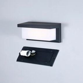 BRILAGI -LED RGBW Venkovní nástěnné svítidlo BRICKY 1xE27/12W/230V antracit IP54