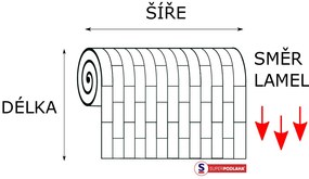 BEAULIEU PVC podlaha - lino MASTER X 2890 ŠÍŘKA: 4 m, POUŽITÍ: Zátěžové