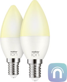Žárovky Niceboy ION SmartBulb AMBIENT 5,5,W, E14, 2 ks