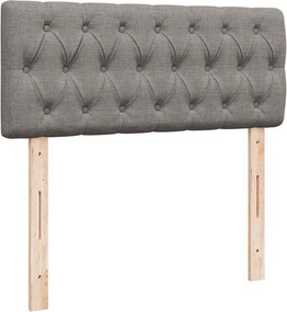 Box spring postel s matrací taupe 120x200 cm textil 3287434