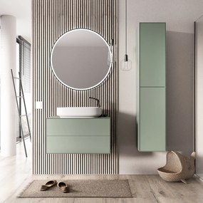 Koupelnová skříňka pod umyvadlo na desku MILOU 80 cm - 2 zásuvky - možnost volby barvy