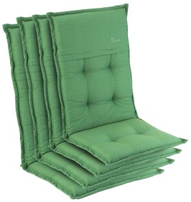 Coburg, polstr, čalounění na židli, vysoké opěradlo, zahradní židle, polyester, 53 x 117 x 9 cm, 4 x podložka