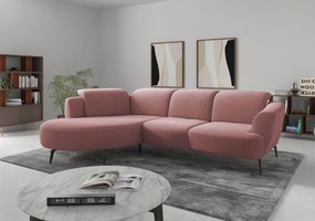 XXXLutz ROHOVÁ SEDAČKA, textil, starorůžová Sit & More - Sedací soupravy - 000144018525