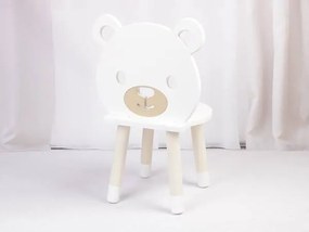 Dětská židle ve tvaru medvídka