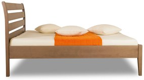 Krajča Manželská postel z masivu Alameda 180 x 200 cm Povrchová úprava: Bez nátěru, Druh dřeva: Buk