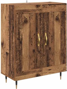 Vysoký bufet Staré dřevo 69,5 x 34 x 90 cm Kompozitní dřevo 3402739