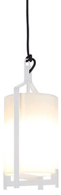 Svěšené designové svítidlo Fanal Barevná varianta: Bílá / Bílá, Rozměr: ø160 mm x 335 mm