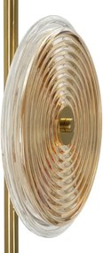Stojací lampa Venice 168 cm zlatá