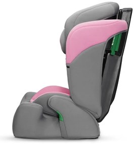 KINDERKRAFT - Autosedačka COMFORT UP i-Size (76-150 cm) šedá/růžová