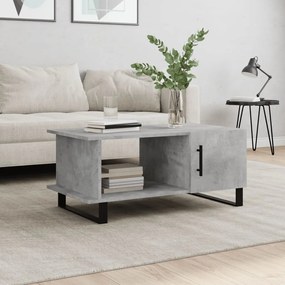 vidaXL Konferenční stolek 90 x 50 x 40 cm kompozitní dřevo [829510] Barva: Betonová šedá