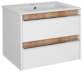 A-Interiéry Koupelnová skříňka s keramickým umyvadlem Flume 80 - flume_80