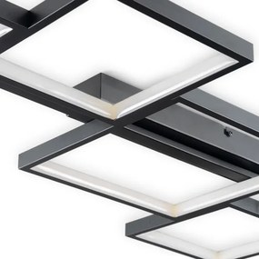 BRILAGI - LED Stropní svítidlo SHIFT LED/42W/230V 4000K 47,5x122 cm černá