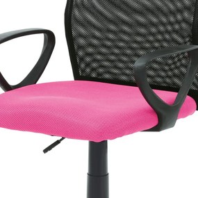 Dětská otočná židle růžová KA-B047 PINK