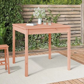 vidaXL Zahradní stůl šedý 82,5 x 82,5 x 76 cm masivní borové dřevo [823967] Barva: Černá borovice