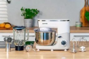 Gorenje MMC1005W šedá / Kuchyňský robot / 1000W / 4.8l / 6 rychlostí