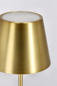 BIZZOTTO Zahradní stolní LED lampa ETNA 38 cm zlatá 0827767