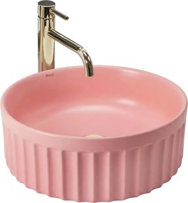 Rea Rea, Umyvadlo na desku DUO Sweet Pink Matt, REA-U3606