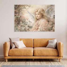 Obraz na plátně - Andělská dívka 2 FeelHappy.cz Velikost obrazu: 150 x 100 cm