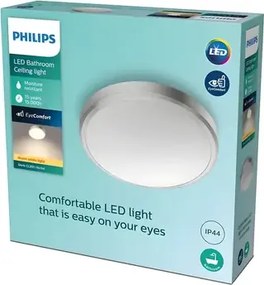 Philips Doris CL257 nikl / Koupelnové stropní svítidlo / LED / 17W / 1