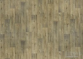 Breno PVC GREENLINE Sand Oak 040 – hnědé dřevo, šíře 300 cm