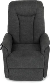 Polohovací křeslo šedé, elektrické TV-L8963 GREY2