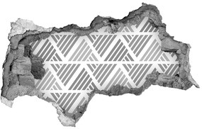 Wallmuralia Samolepící nálepka Gemetrické pozadí 95x73 cm