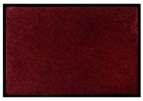 Červená vnitřní čistící vstupní rohož FLOMA Glamour - 60 x 80 x 0,55 cm