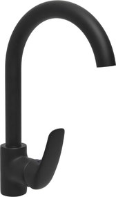 Dřezová baterie Ceramia S-Line Pro s otočným ramínkem černá SIKOBSLPRO280C