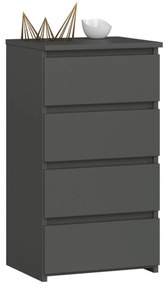 Komoda CL4 40 cm grafitově šedá