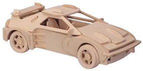 Woodcraft Dřevěné 3D puzzle Ferrari velké