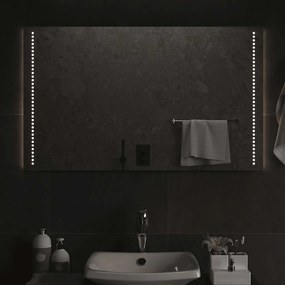 Koupelnové zrcadlo s LED osvětlením 100x60 cm 151736