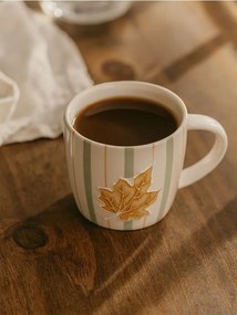 Sinsay - Hrnek s podzimním potiskem - béžová