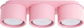 Sollux Lighting Stropní svítidlo MODO 3 růžové GX53