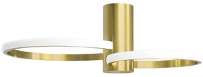 Toolight Toolight, LED stropní svítidlo 50x30,5cm, 22W, APP1402-CW, zlatá lesklá, OSW-05849