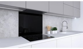 In-Design Kuchyňská skleněná zástěna - černá Šířka skla (mm): 500, Výška skla (mm): 600