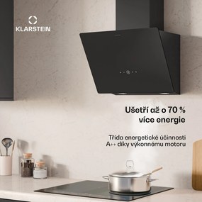Klarstein MaxAir digestoř, Kompaktní a výkonná, Energetická účinnost A++, Duální ventilace