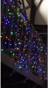 RETLUX RXL 289 řetěz - ježek 600LED 11+5m multicolor / Časovač